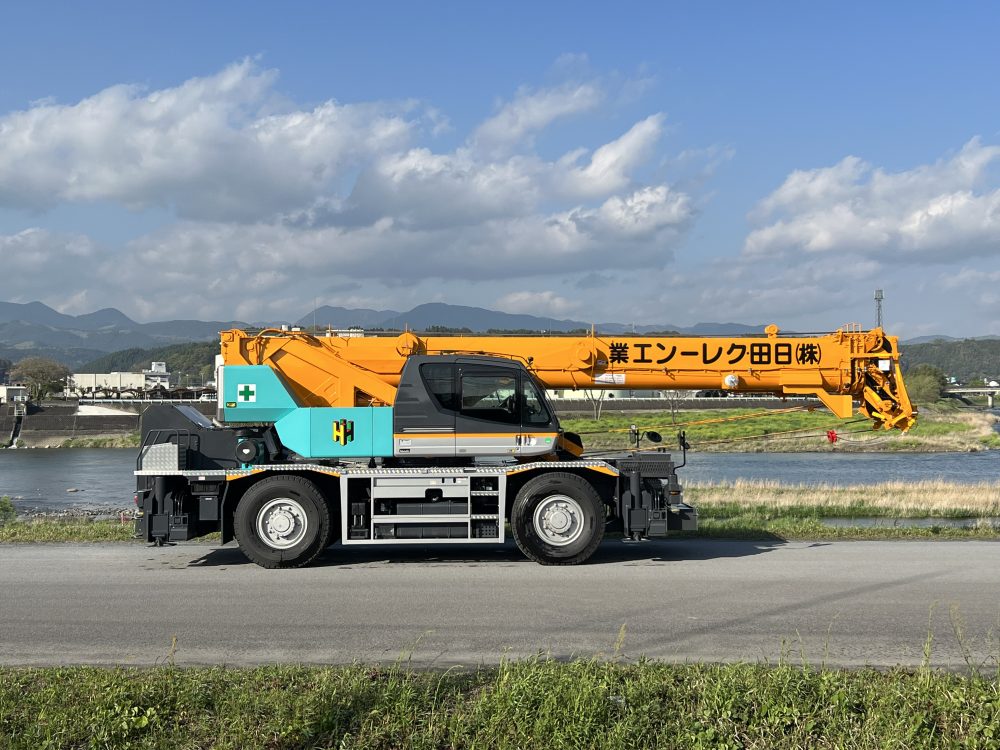 ﾗﾌﾀｰｸﾚｰﾝ25t(GR-250N-5)納車しました。 – 大分県日田市にある作業用クレーン・トレーラーの株式会社 日田クレーン工業